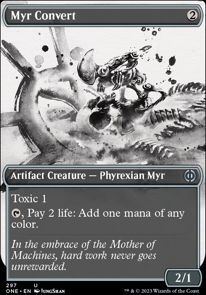 Myr Convert Phyrexia All Will Be One Variants Standard Card Kingdom Myr Convert Phyrexia All Will Be One Variants Standard Card Kingdom