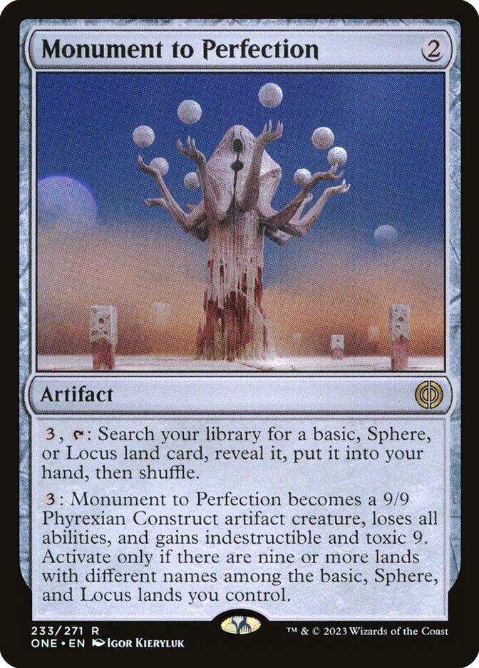 Monument to Perfection | Phyrexia: All Will Be One | Standard | Card ...