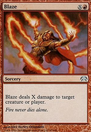 Blaze | Planechase | Card Kingdom