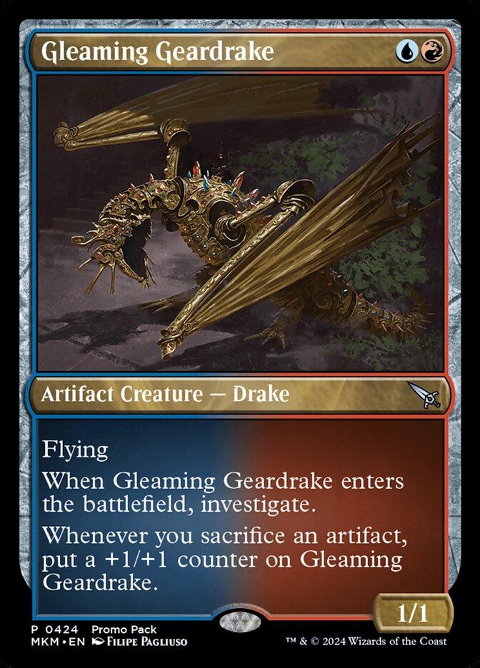 Gleaming Geardrake | Promo Pack | Card Kingdom