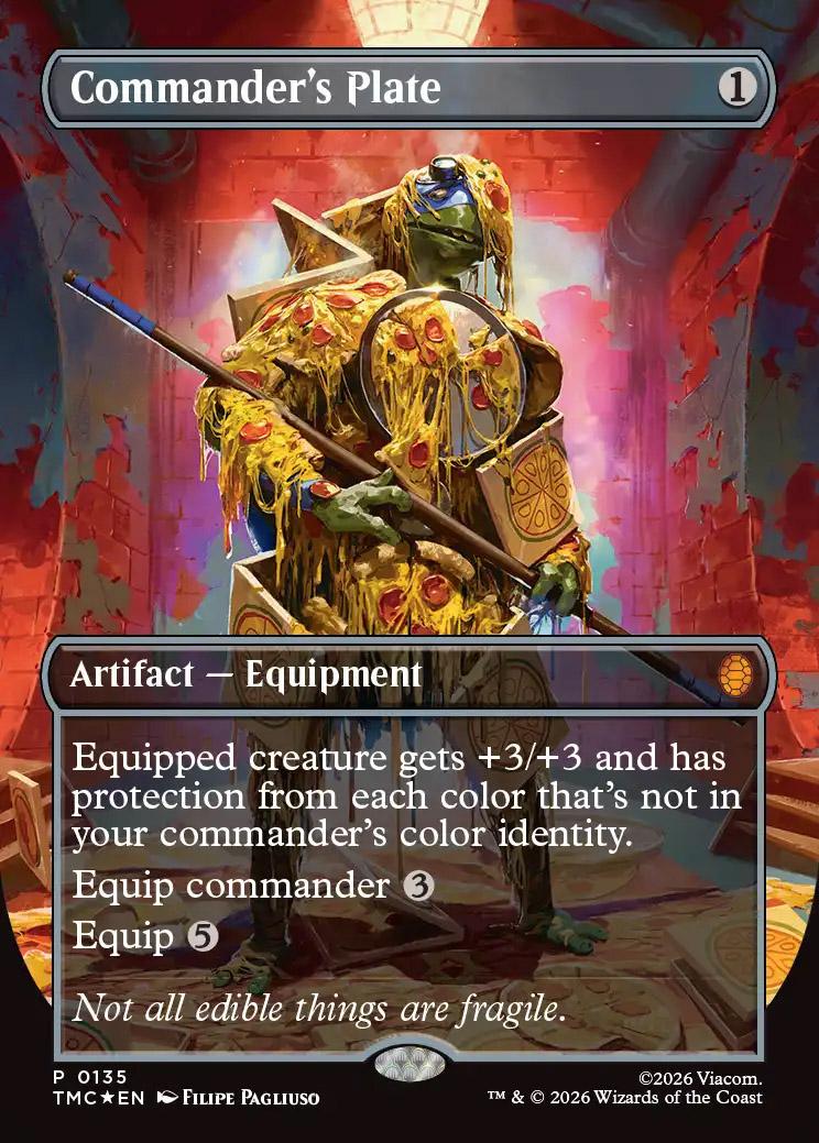 Commander's Plate | Promotional | Card Kingdom