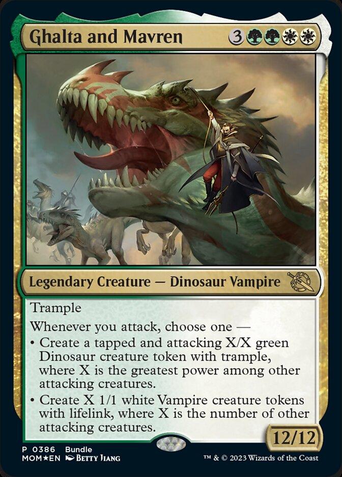 Ghalta and Mavren | Promotional | Card Kingdom