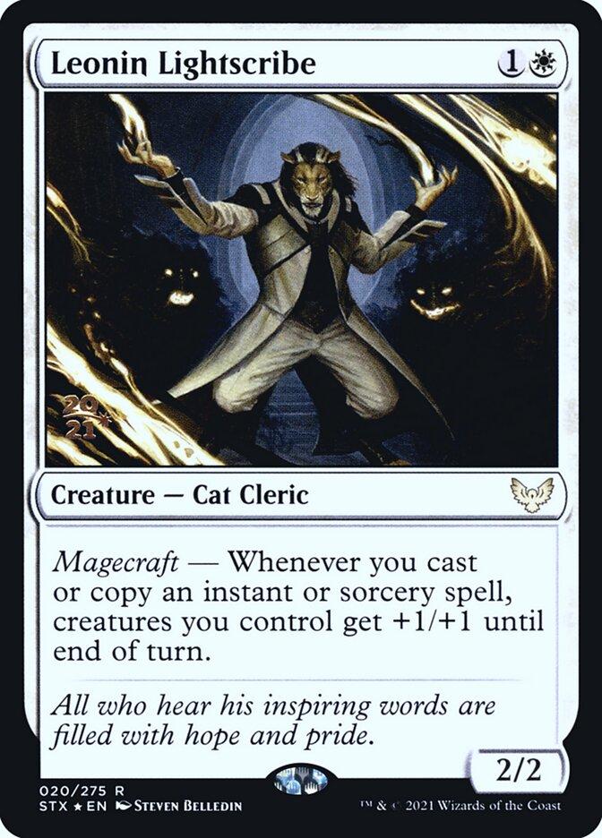 Leonin Lightscribe | Promotional | Card Kingdom