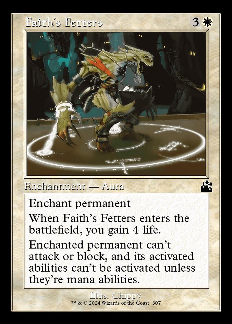 Faith's Fetters | Ravnica Remastered Variants | Card Kingdom