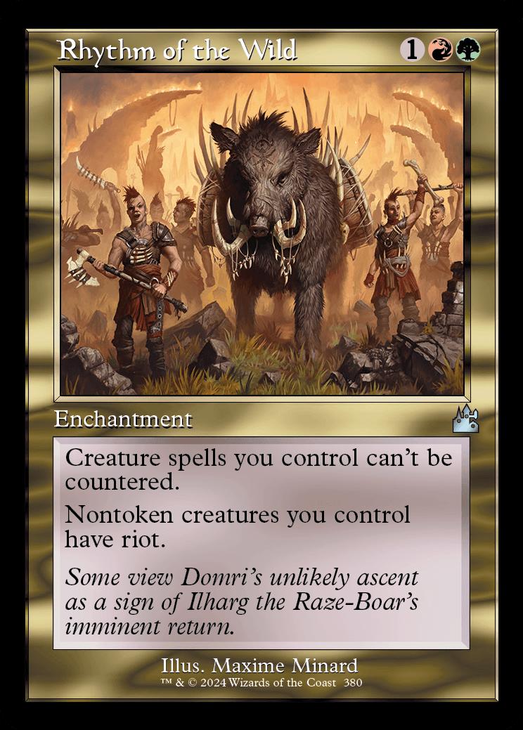 Rhythm of the Wild | Ravnica Remastered Variants | Card Kingdom