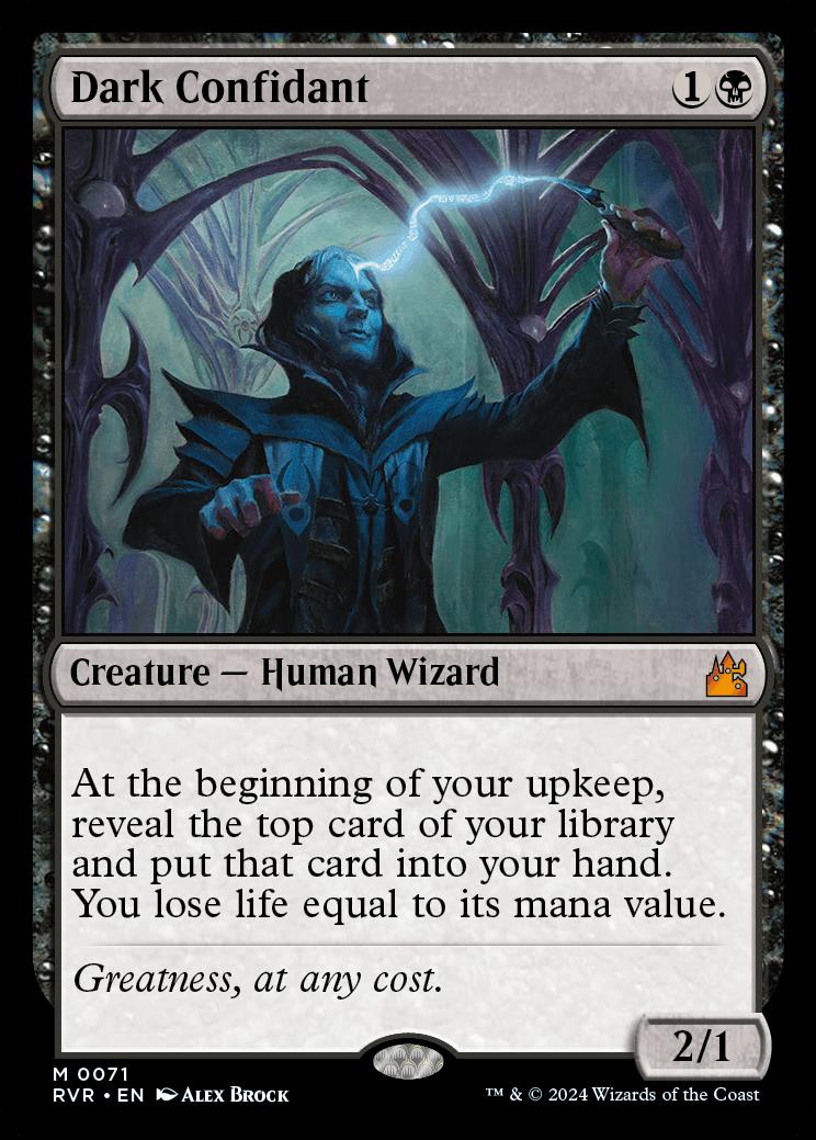 Dark Confidant | Ravnica Remastered Foil | Card Kingdom