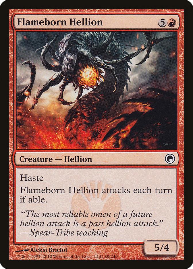 Flameborn Hellion | Scars of Mirrodin | Modern | Card Kingdom
