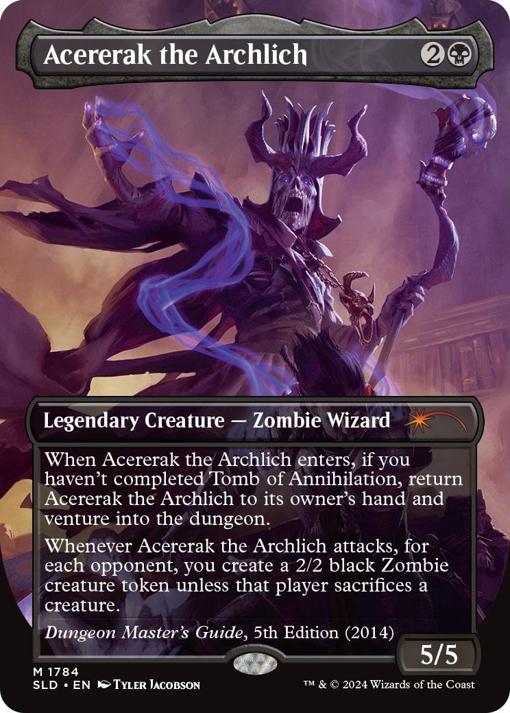 Acererak The Archlich Secret Lair Card Kingdom
