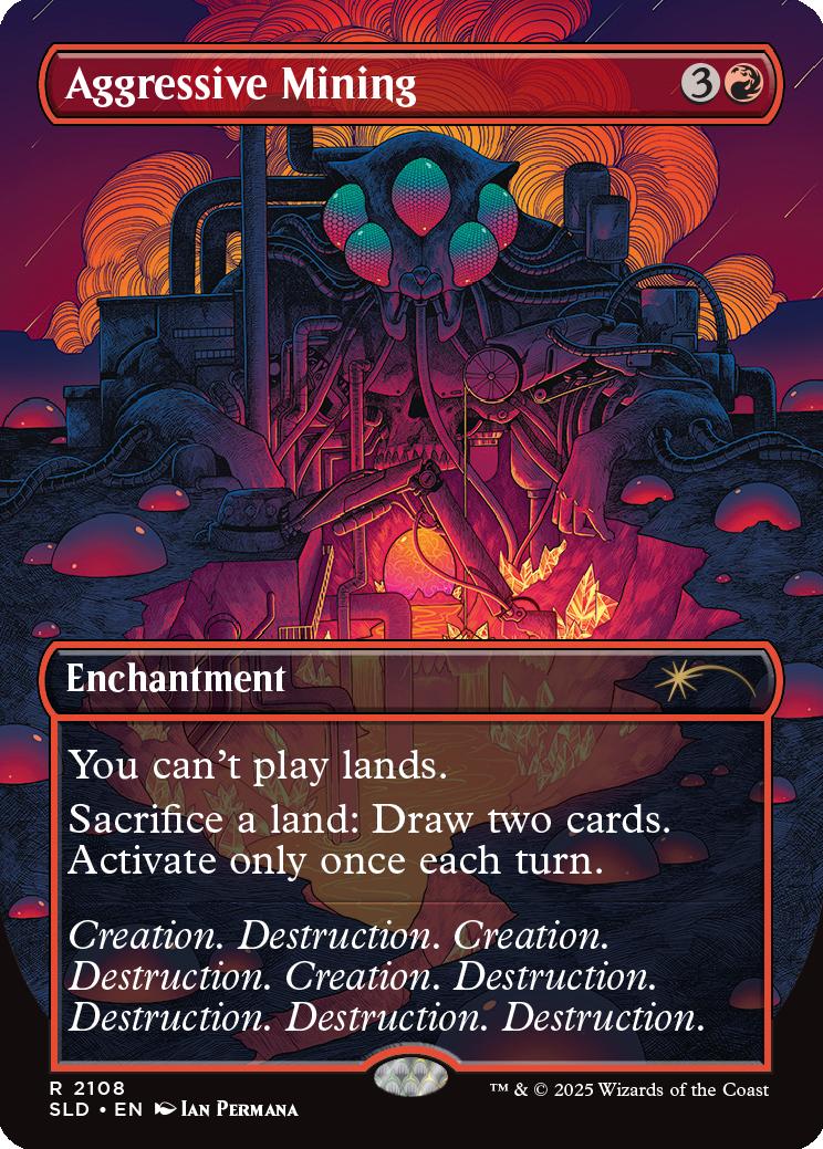 Aggressive Mining | Secret Lair | Card Kingdom