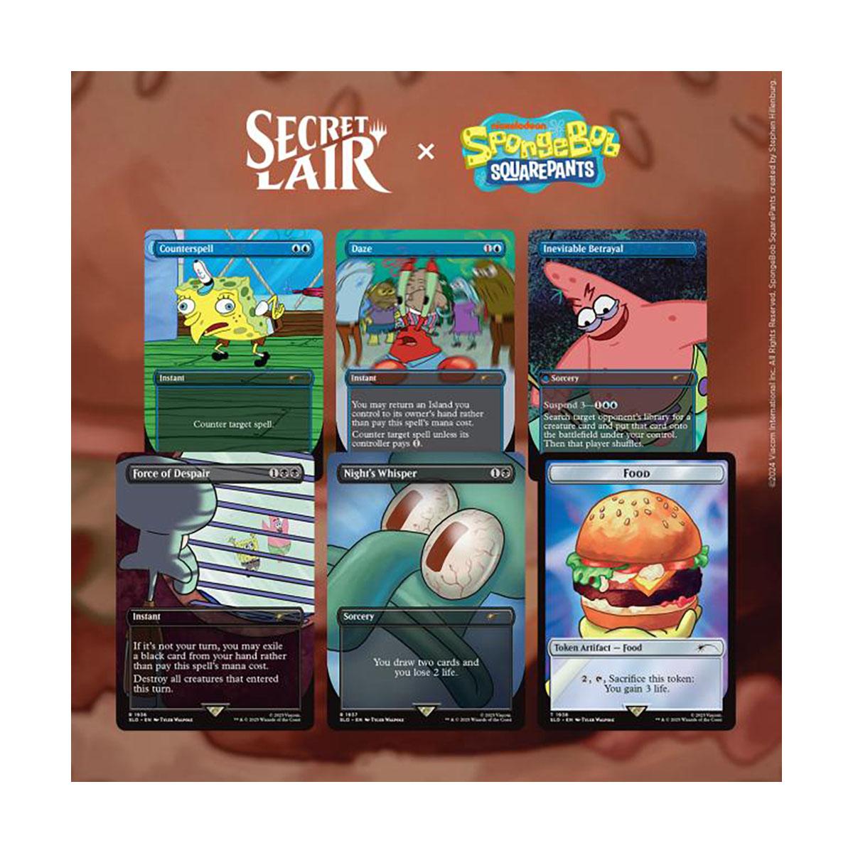 Secret Lair Drop - Secret Lair x SpongeBob SquarePants: Internet ...