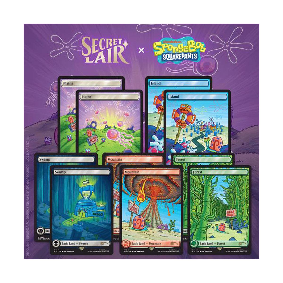 Secret Lair Drop - Secret Lair x SpongeBob SquarePants: Lands Under the ...