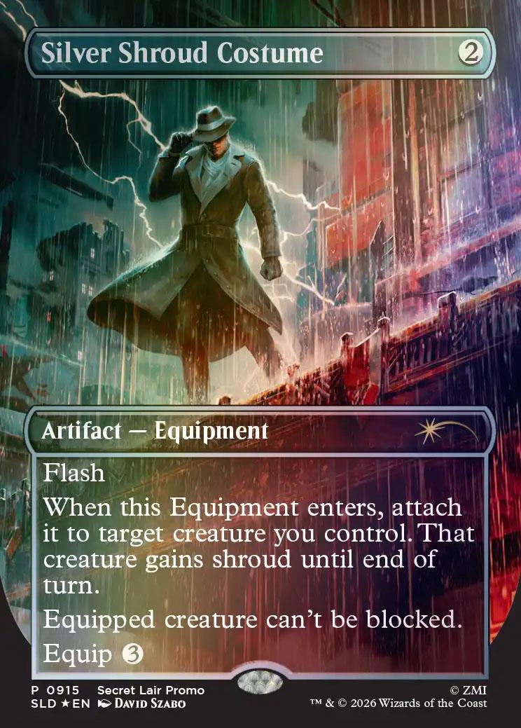 Silver Shroud Costume | Secret Lair | Card Kingdom