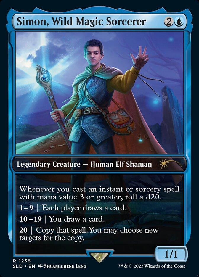 Simon, Wild Magic Sorcerer | Secret Lair | Card Kingdom