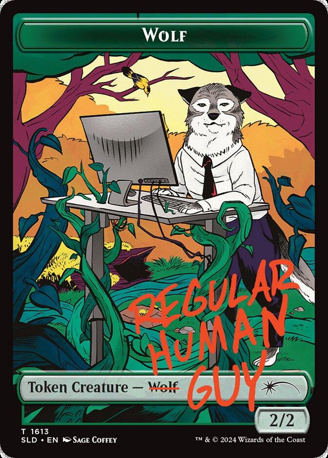 Wolf Token | Secret Lair | Card Kingdom