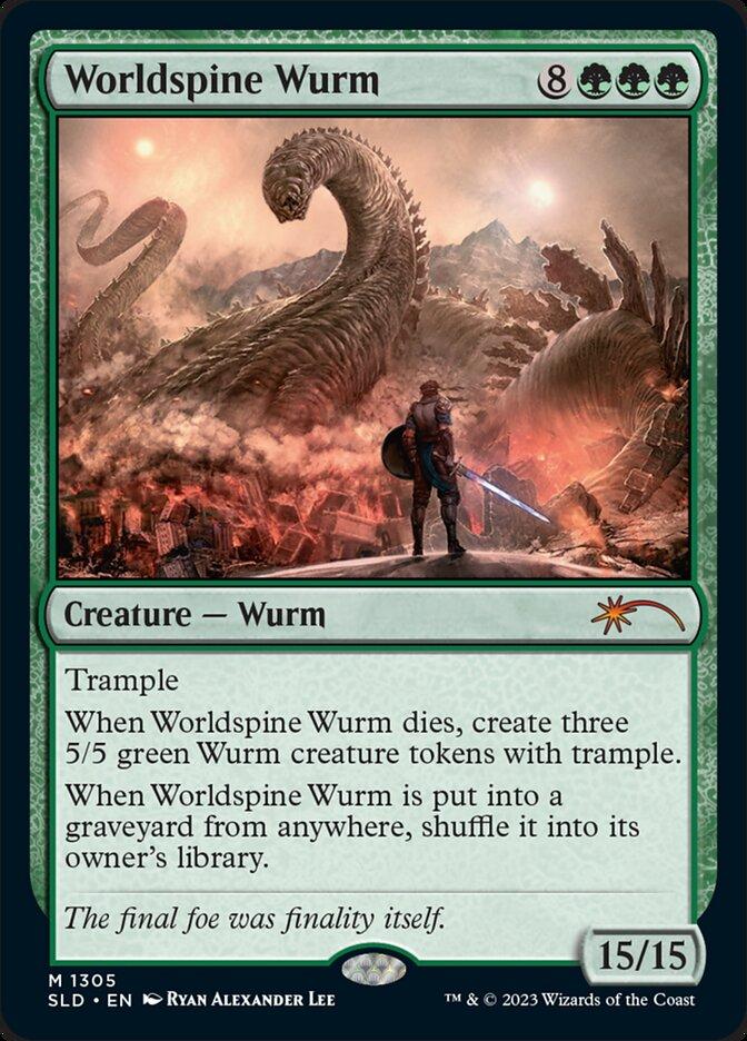 Worldspine Wurm | Secret Lair | Card Kingdom