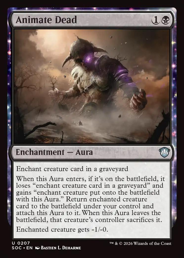 Secrets of Strixhaven Commander Decks: Animate Dead