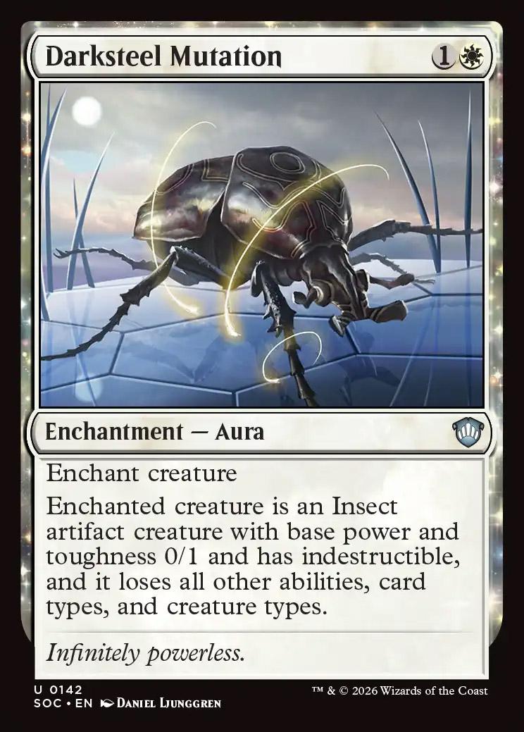 Secrets of Strixhaven Commander Decks: Darksteel Mutation