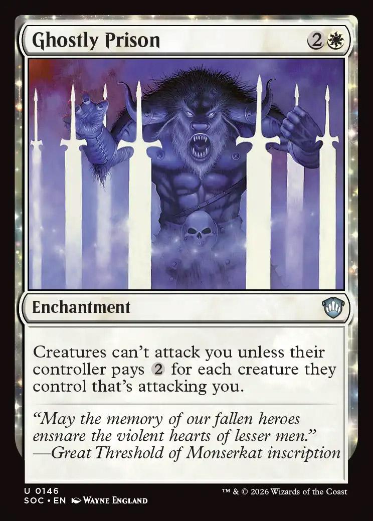 Secrets of Strixhaven Commander Decks: Ghostly Prison
