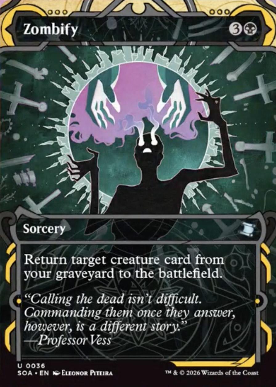 Secrets of Strixhaven Mystical Archive Foil: Zombify