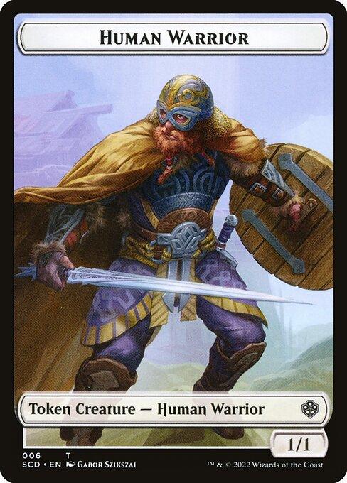 Human Warrior Token // Insect Token | Starter Commander Decks ...