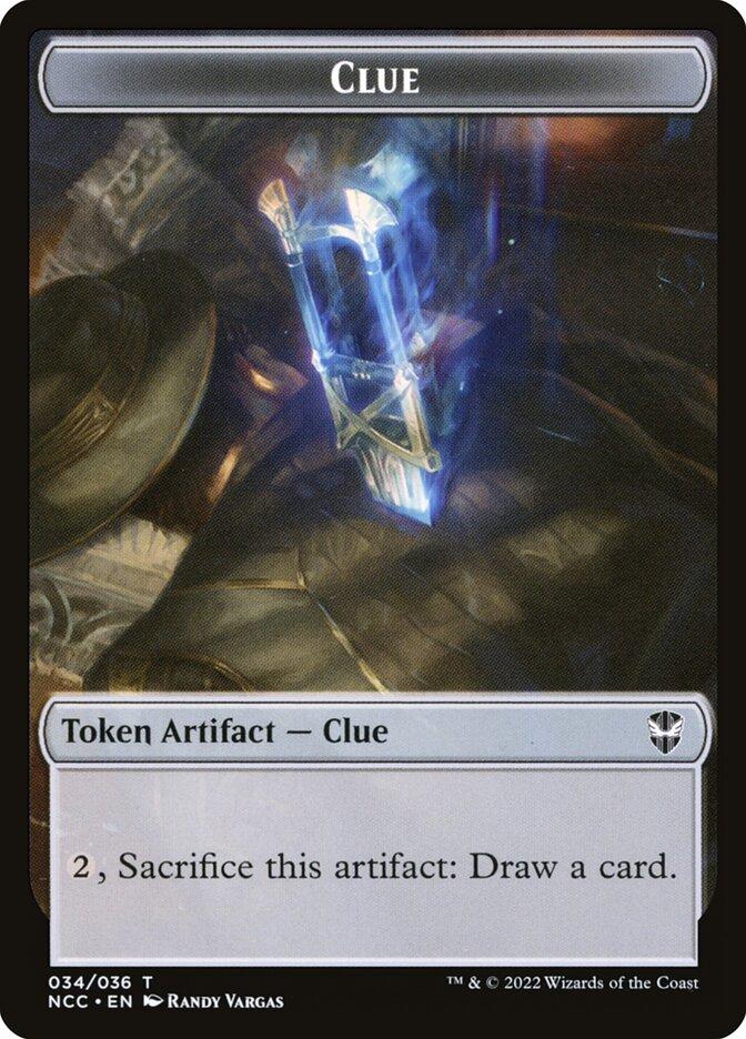 Clue Token // Copy Token | Streets of New Capenna Commander Decks ...