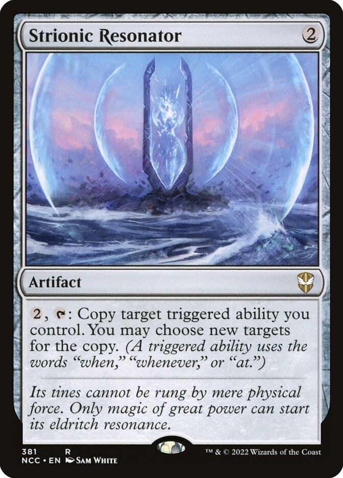 Strionic Resonator | Streets of New Capenna Commander Decks | Commander ...
