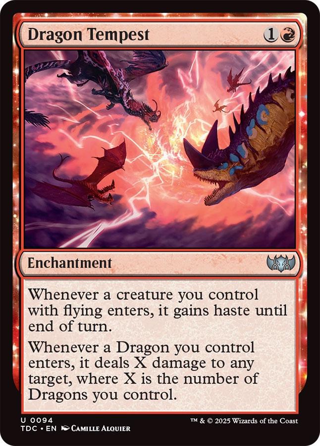 Tarkir: Dragonstorm Commander Decks: Dragon Tempest