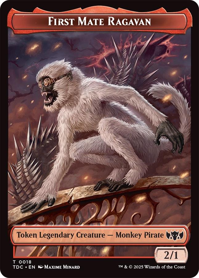 Tarkir: Dragonstorm Commander Decks: First Mate Ragavan Token ...