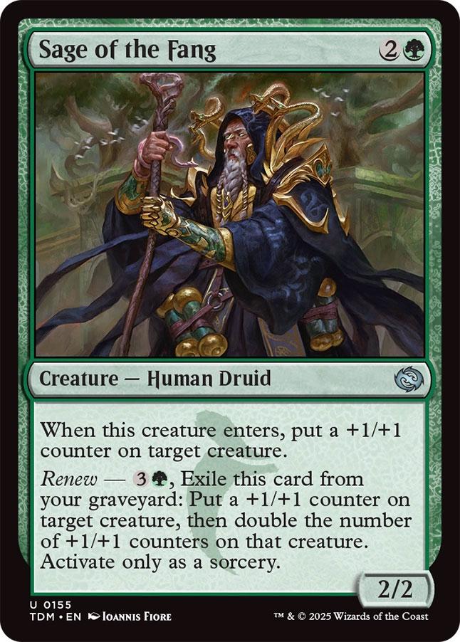 Tarkir: Dragonstorm: Sage of the Fang