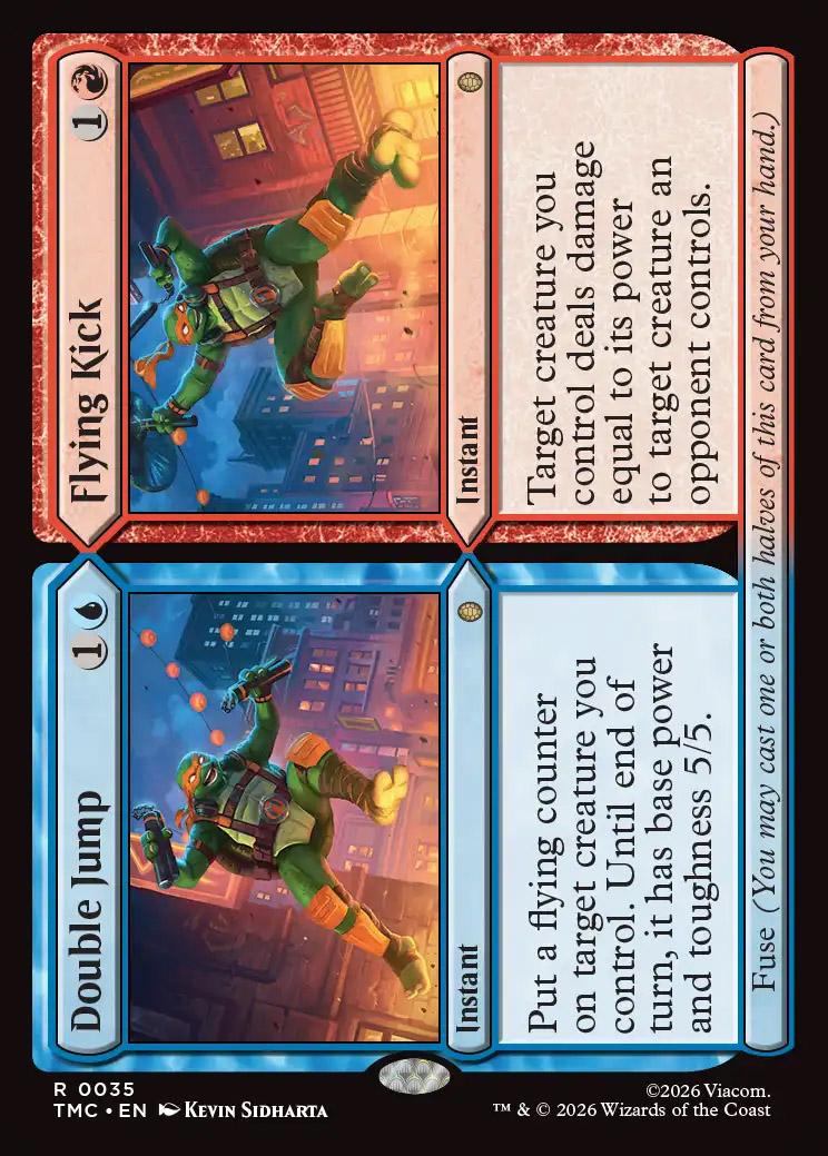 Teenage Mutant Ninja Turtles Eternal-Legal: Double Jump // Flying Kick