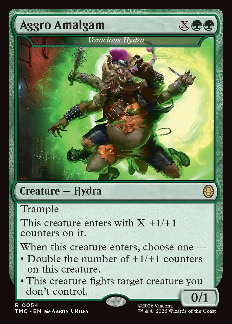 Teenage Mutant Ninja Turtles Eternal-Legal: Voracious Hydra (Aggro Amalgam)