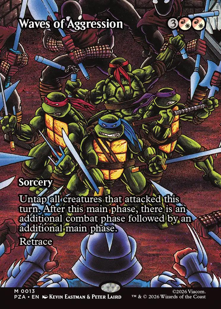 Teenage Mutant Ninja Turtles Source Material Cards Foil: Waves of ...