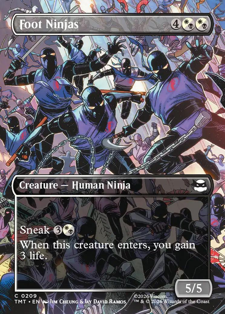 Teenage Mutant Ninja Turtles Variants: Foot Ninjas (0209 - Borderless)