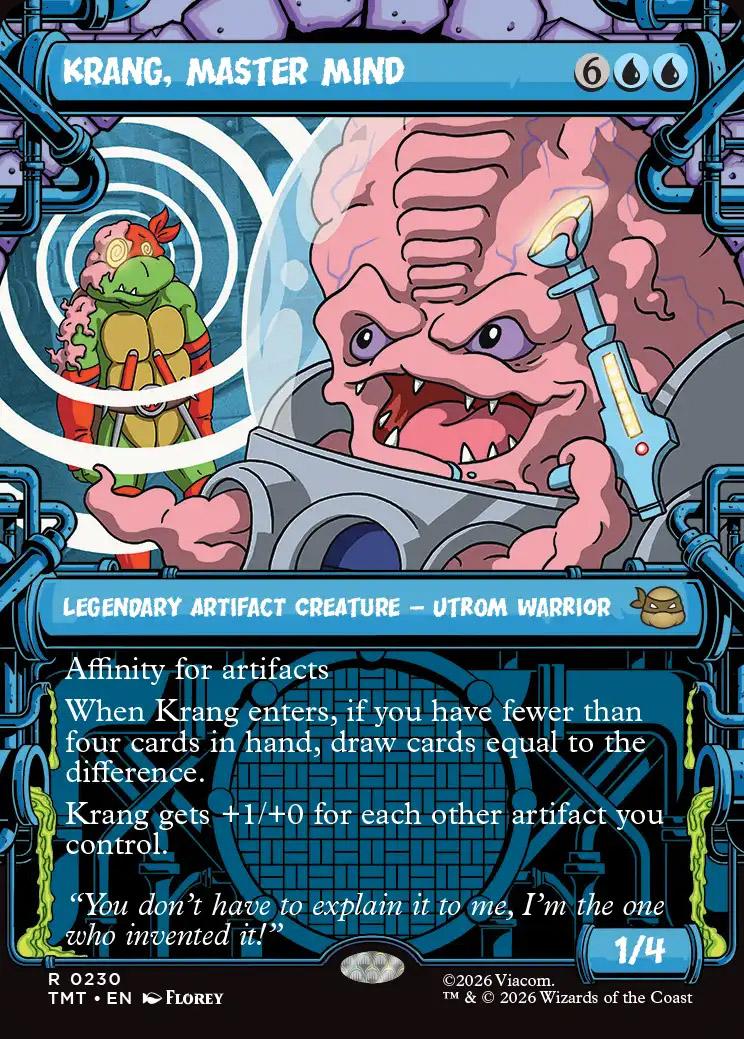Teenage Mutant Ninja Turtles Variants: Krang, Master Mind (0230 - Showcase)