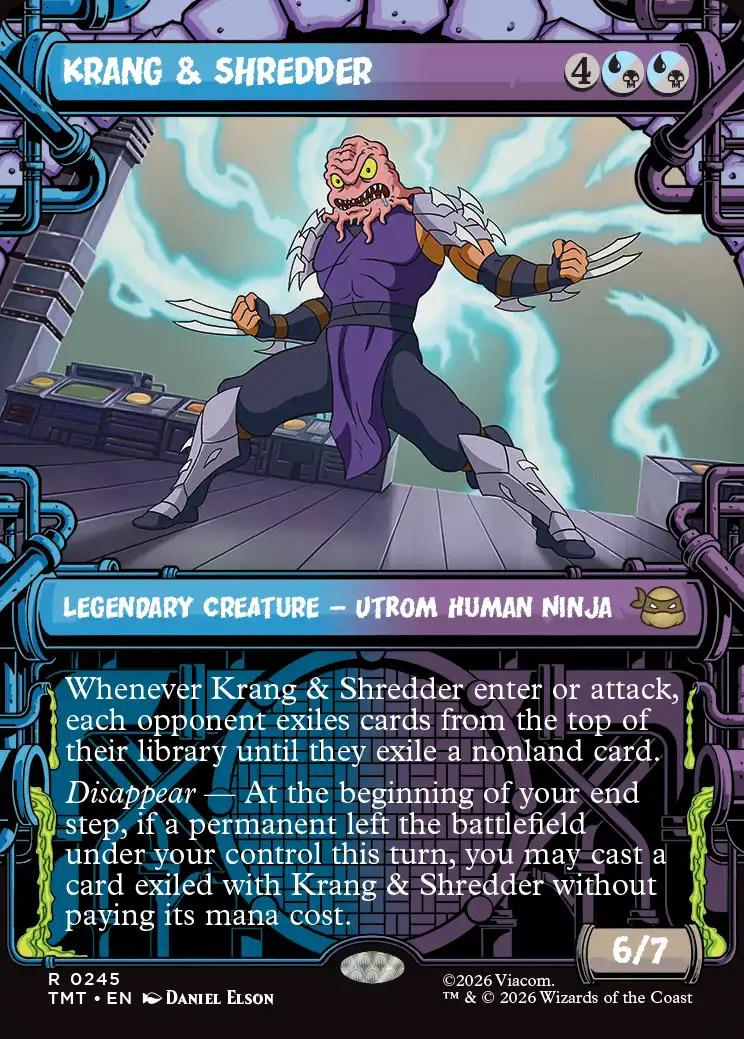 Teenage Mutant Ninja Turtles Variants: Krang & Shredder (0245 - Showcase)