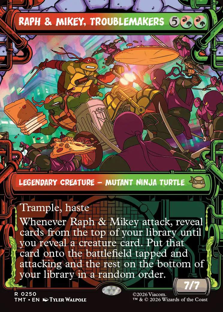 Teenage Mutant Ninja Turtles Variants: Raph & Mikey, Troublemakers ...