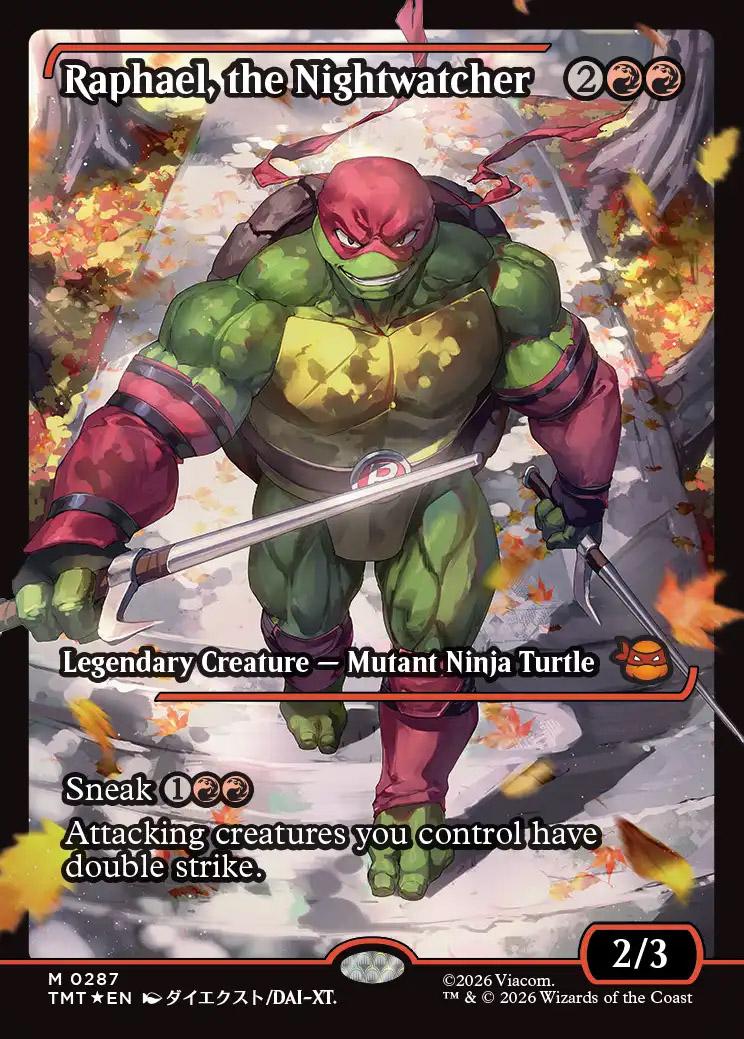 Teenage Mutant Ninja Turtles Variants Foil: Raphael, the Nightwatcher ...