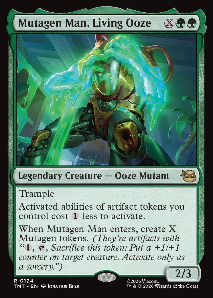 Teenage Mutant Ninja Turtles Foil: Mutagen Man, Living Ooze
