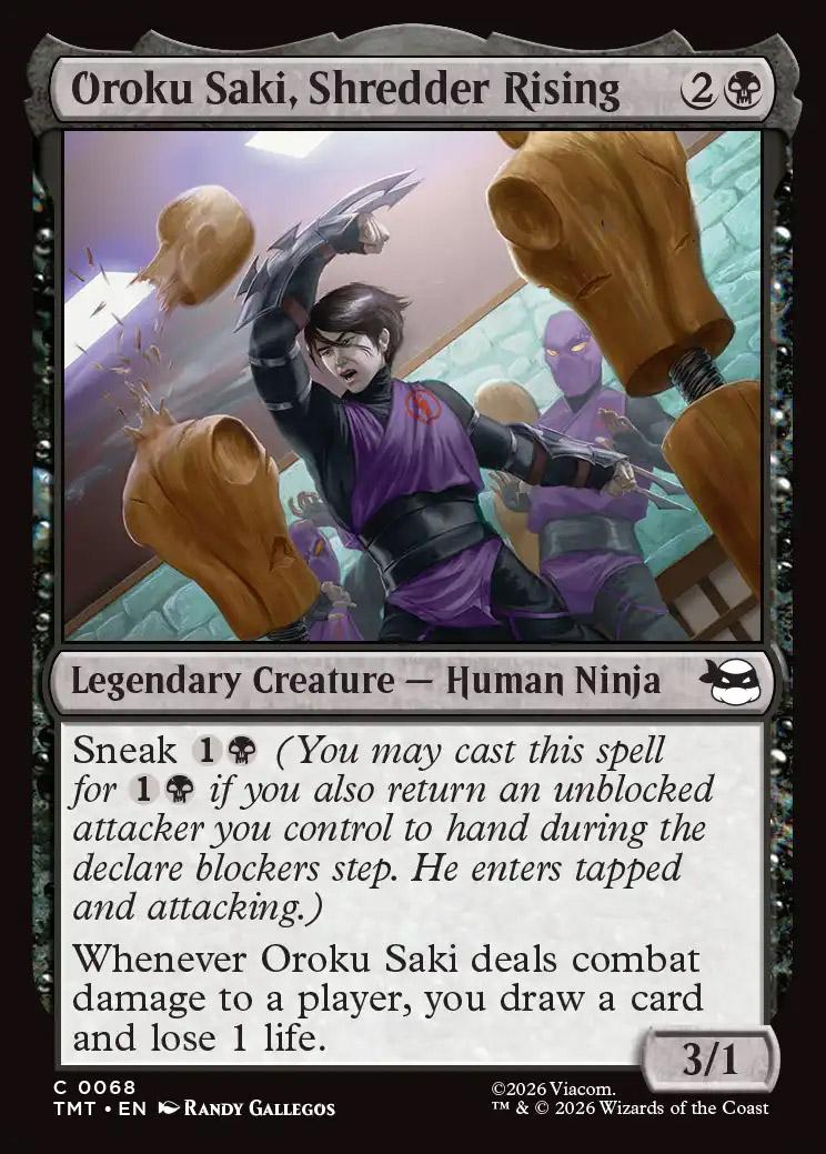 Teenage Mutant Ninja Turtles: Oroku Saki, Shredder Rising