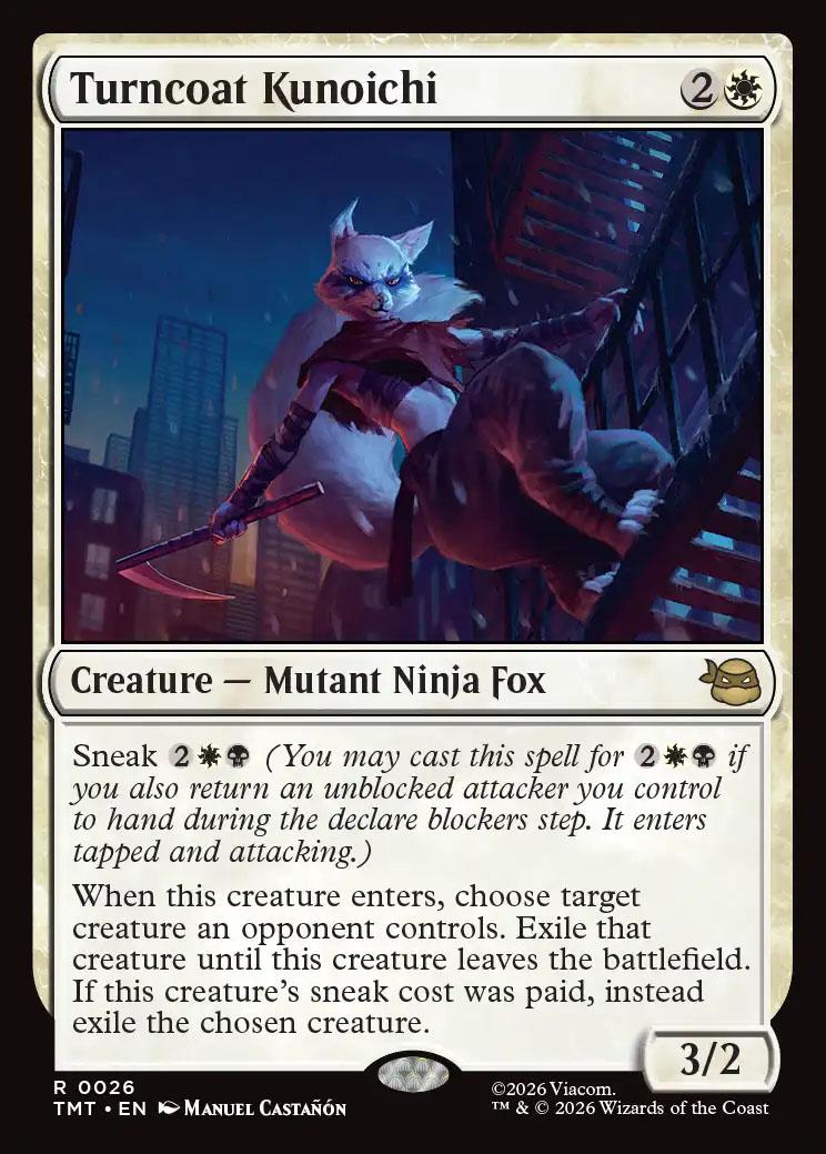 Teenage Mutant Ninja Turtles: Turncoat Kunoichi