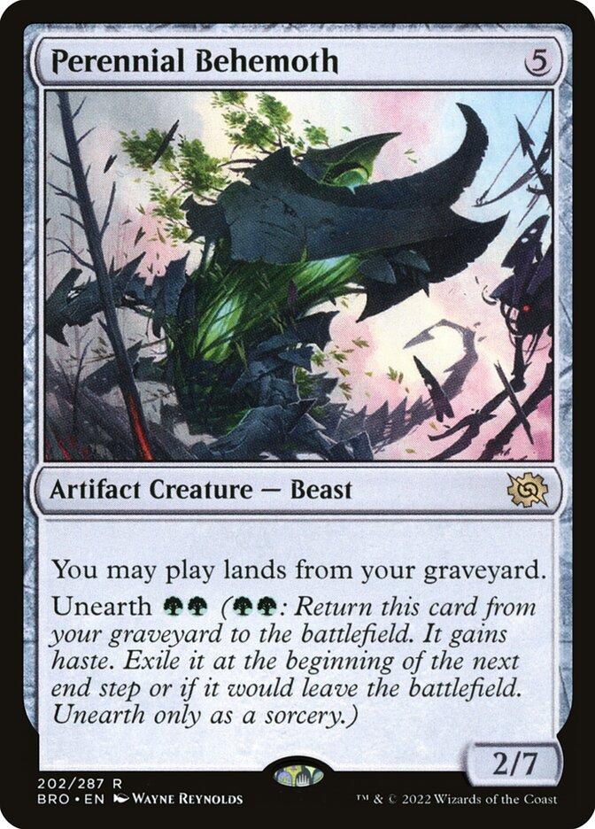 Perennial Behemoth | The Brothers' War | Standard | Card Kingdom