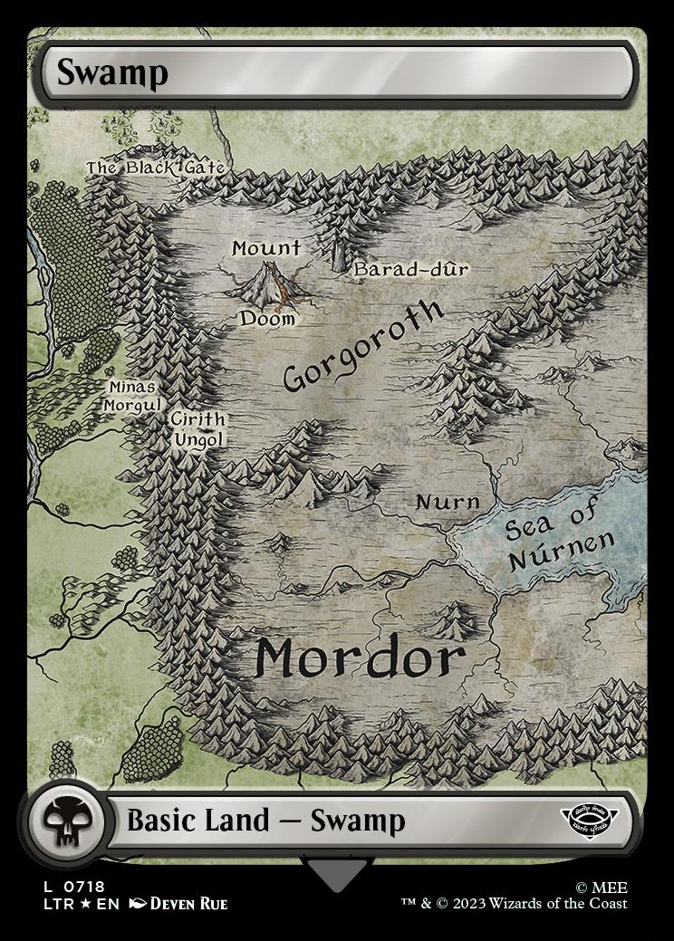 Swamp | The Lord of the Rings: Tales of Middle-earth Foil | Modern ...
