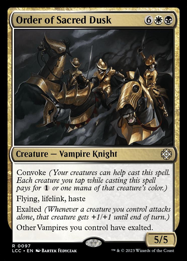 Order of Sacred Dusk | The Lost Caverns of Ixalan Commander Decks ...