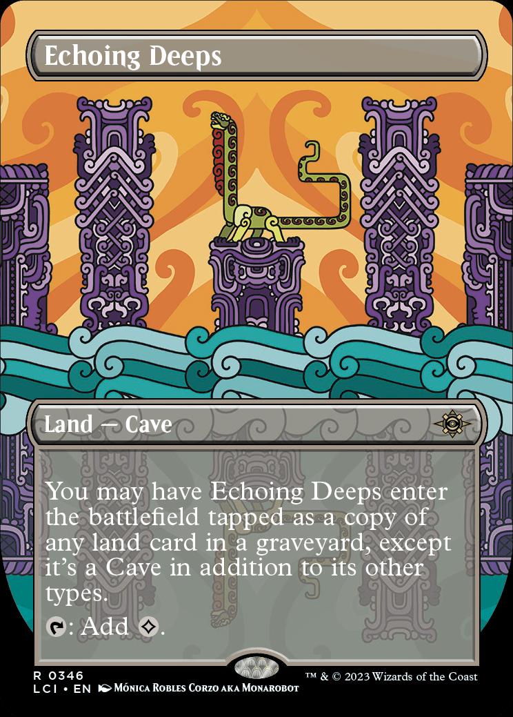 Echoing Deeps | The Lost Caverns of Ixalan Variants Foil | Standard ...