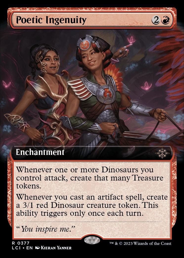 Poetic Ingenuity | The Lost Caverns of Ixalan Variants | Standard ...