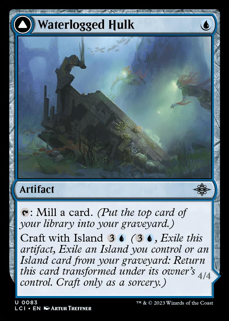 Waterlogged Hulk | The Lost Caverns of Ixalan | Standard | Card Kingdom