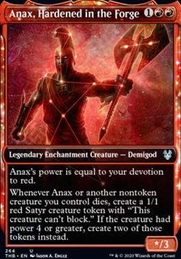Anax, Hardened in the Forge | Theros Beyond Death Variants | Modern ...
