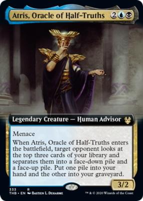 Atris, Oracle of Half-Truths | Theros Beyond Death Variants | Modern ...