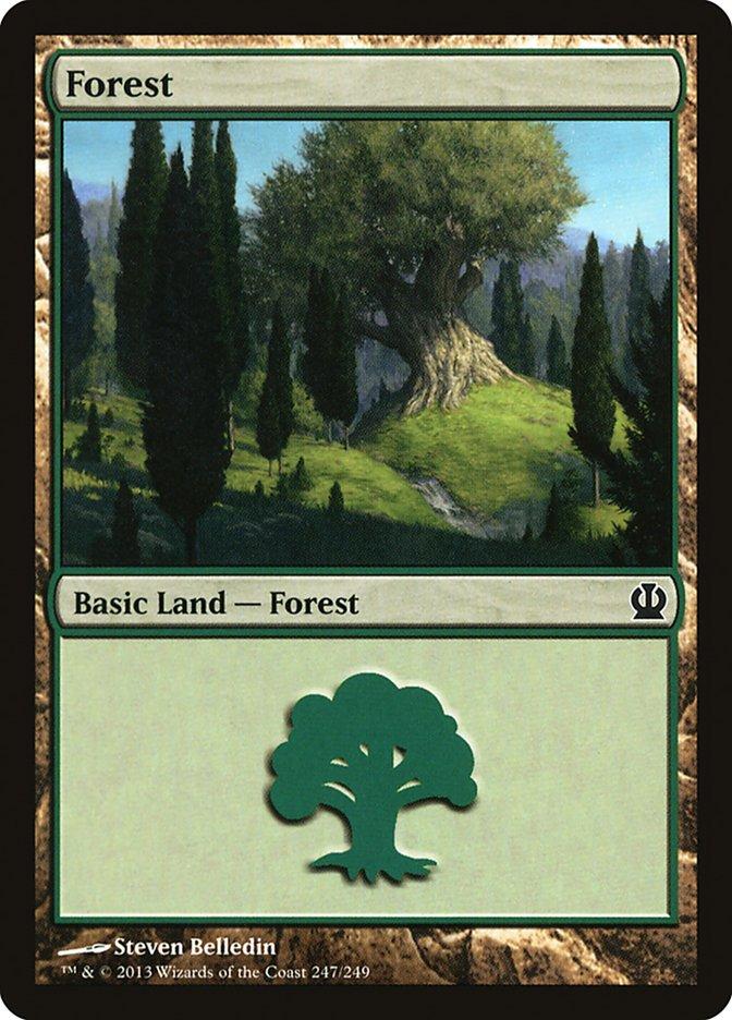 Forest | Theros Foil | Modern | Card Kingdom