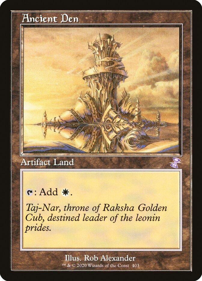 Ancient Den | Time Spiral Remastered Foil | Card Kingdom